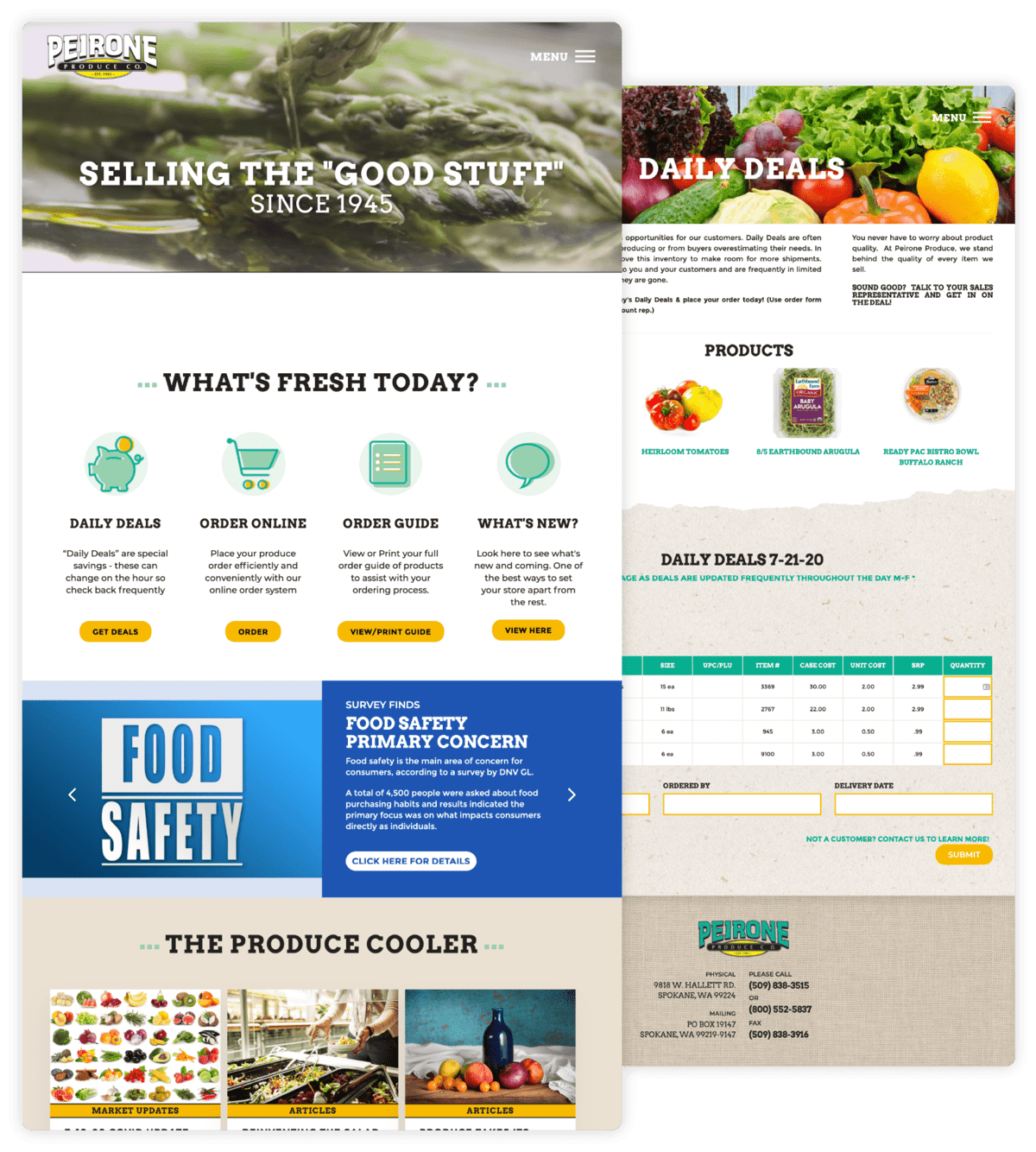 Peirone Produce - Zipline B2B Marketing