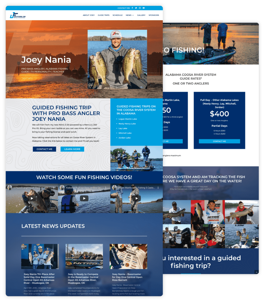 JoeyFishing.com - Zipline Teams Up With Pro Bass Angler Joey Nania